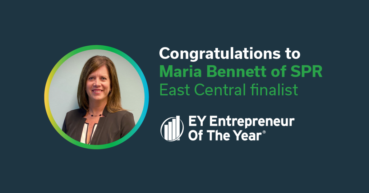 Maria Bennett, SPR CEO and Founder, recognized by Ernst & Young ...
