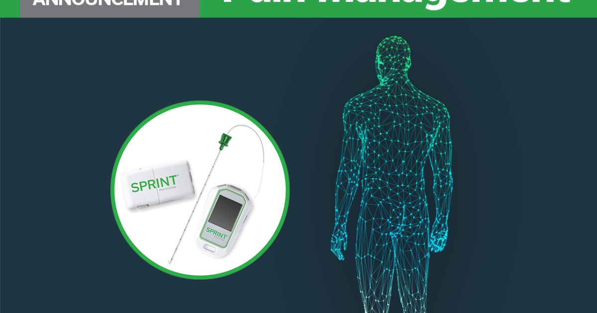 New publication reviewing percutaneous PNS in the management of chronic ...