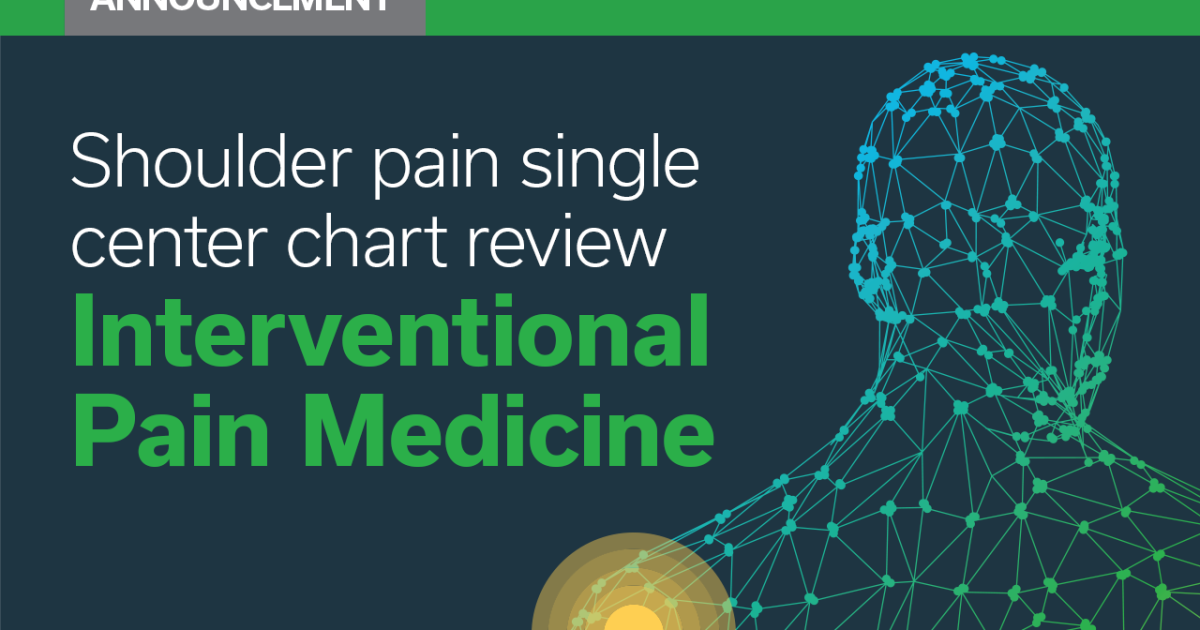 Publication of a retrospective chart review of SPRINT® PNS treatment ...