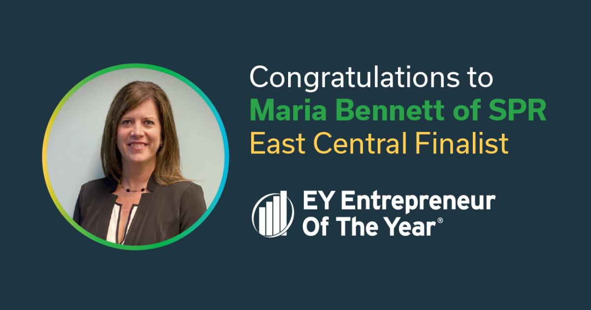 SPR CEO Maria Bennett named as an Entrepreneur Of The Year® 2020 east ...