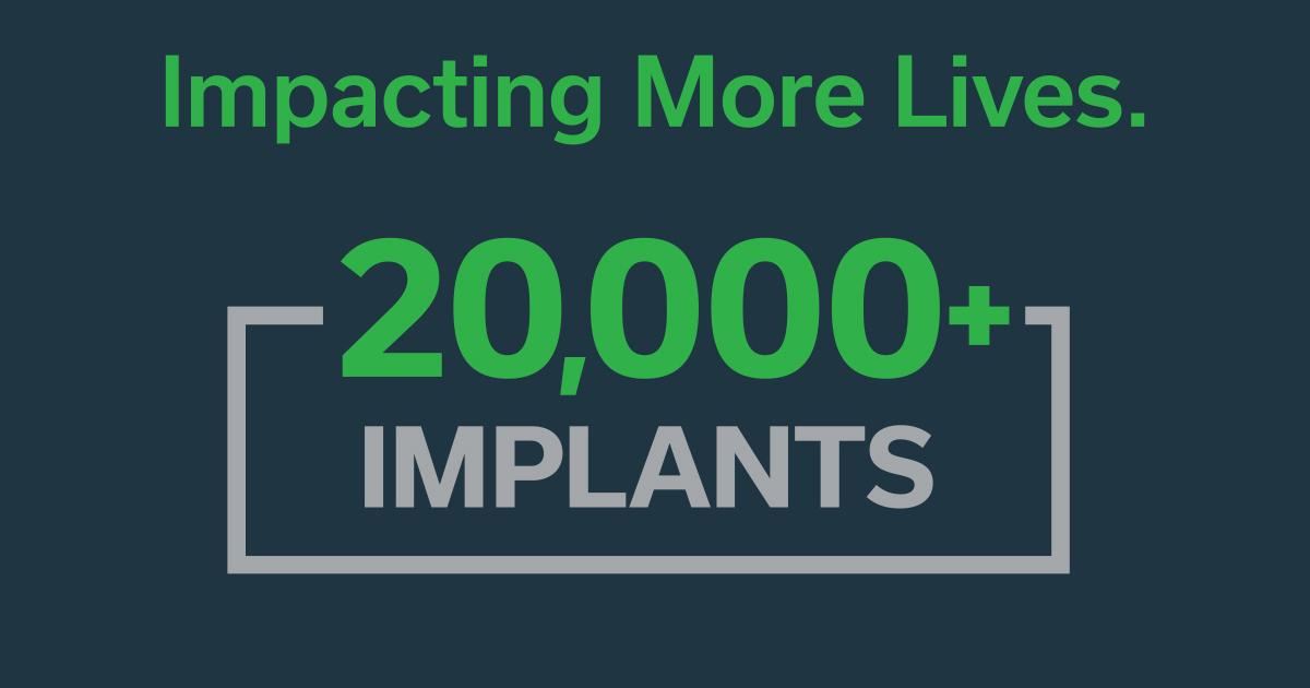 SPR announces 20,000th patient implant of SPRINT® PNS System | SPR