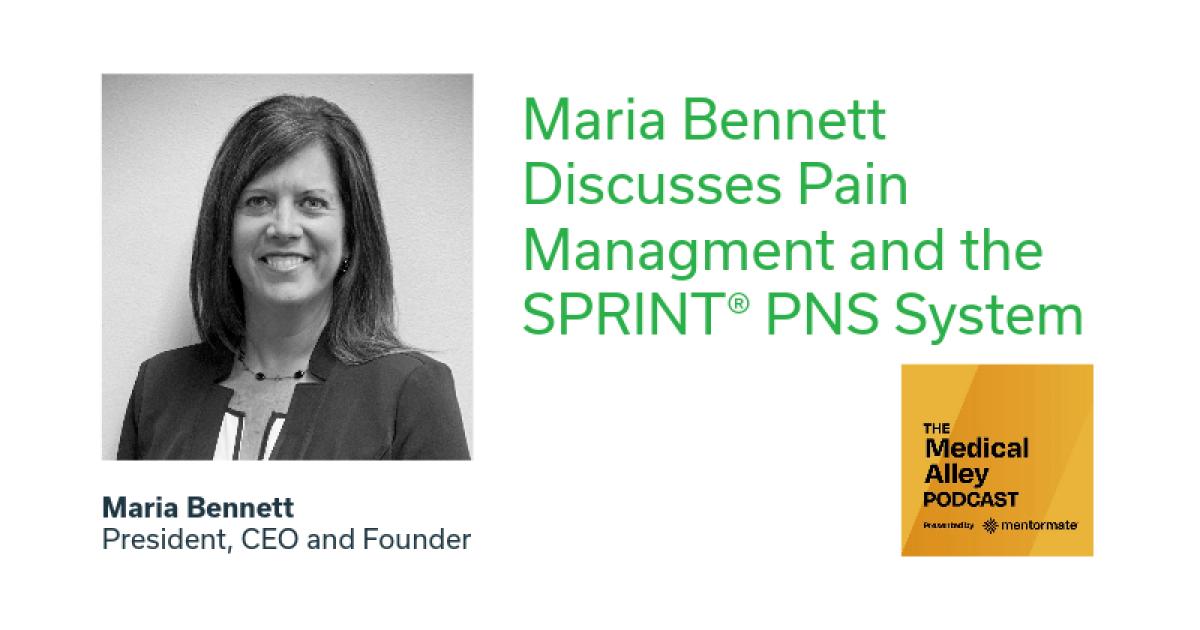 Revolutionizing pain management: A conversation with Maria Bennett ...